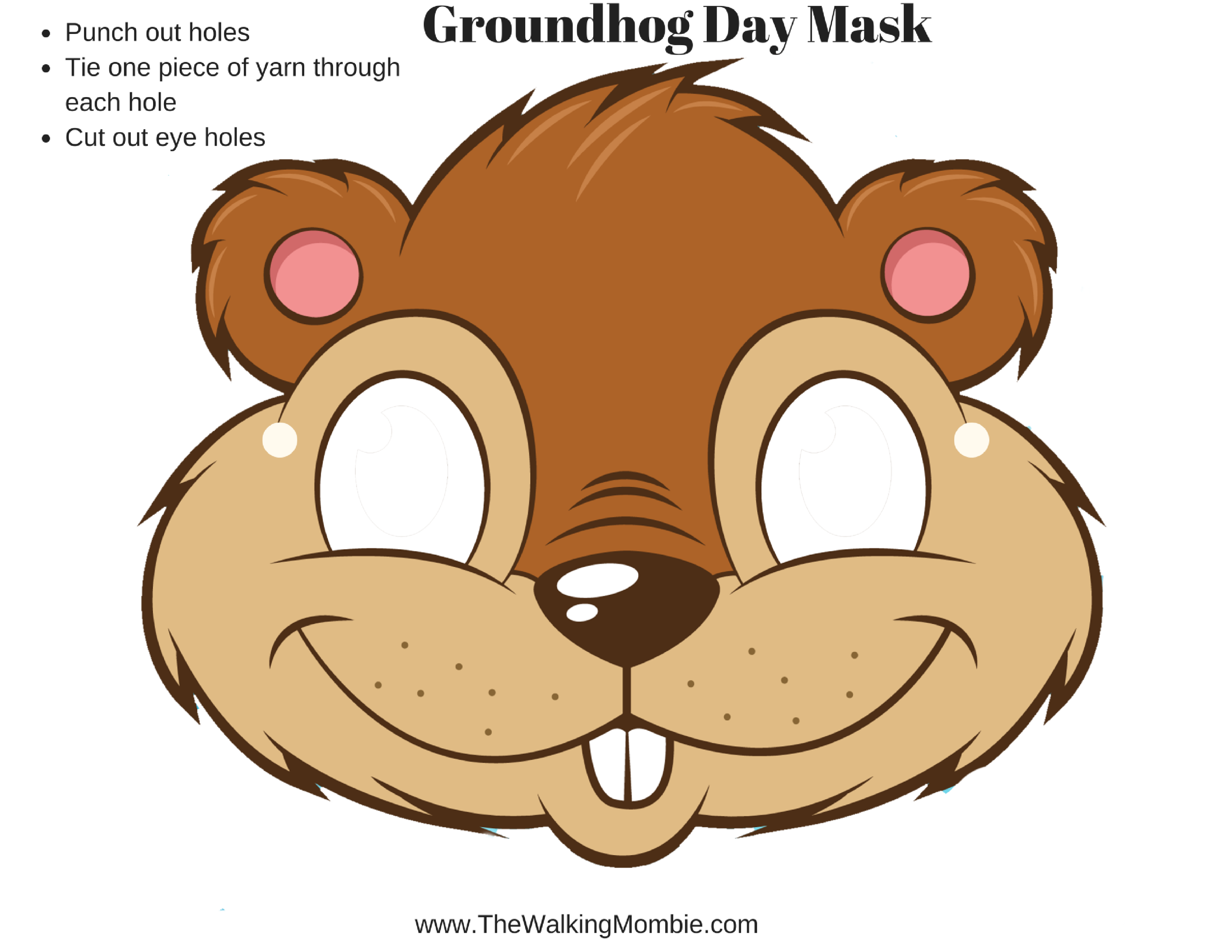 Fun Groundhog Day Activities And FREE Printable s For Kids Fun Groundhog Day Activities And FREE Printable s For Kids