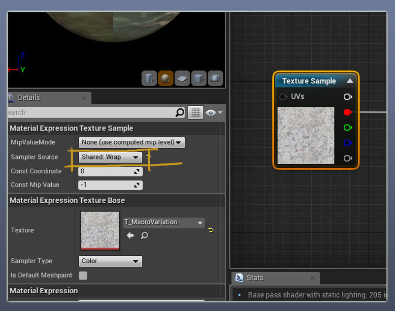 Unreal Engine Overcome The Texture Sample Limit