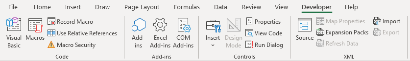 How To Enable The Developer Tab In Excel Encyclopedia Excel