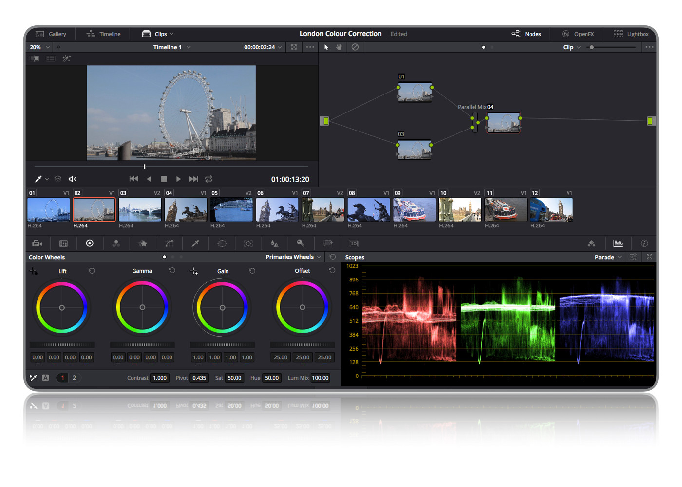 Davinci Resolve Colour Grading Basics Hands On Training Uk Wide