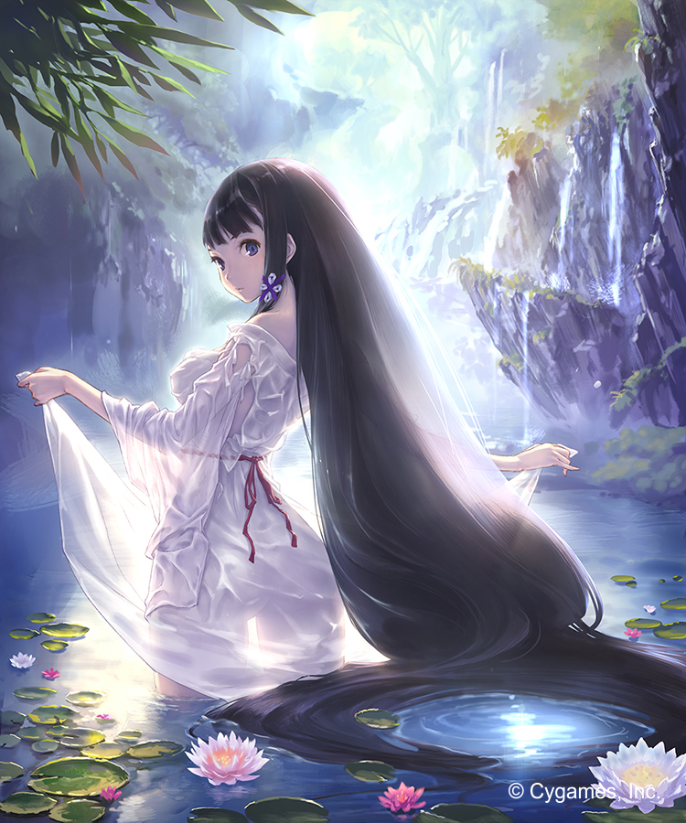 The Big Imageboard Tbib Absurdly Long Hair Ass Bangs Black Hair