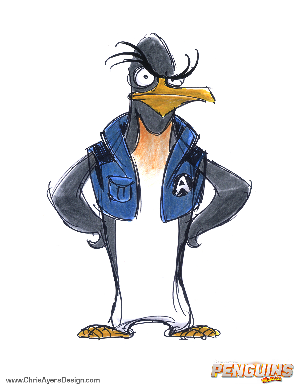 Chrisayersdesign Penguins Of Madagascar
