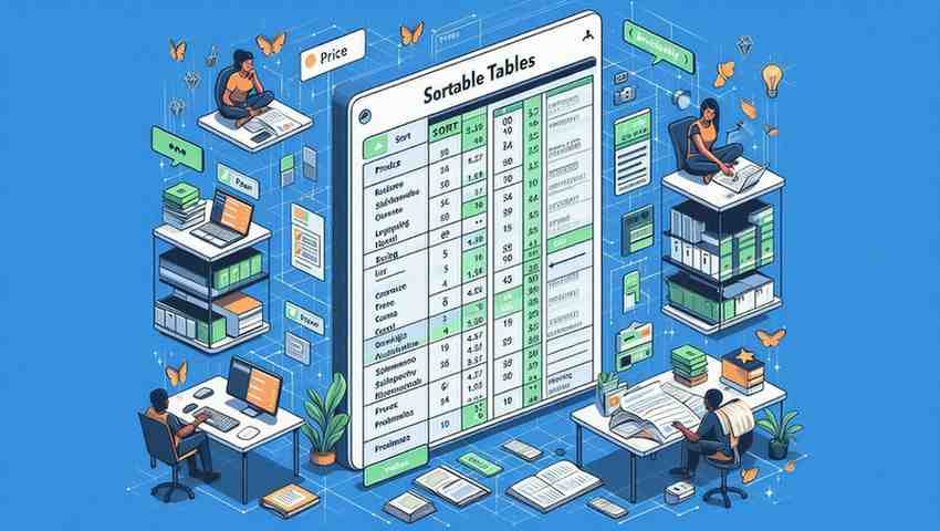 Comprehensive Guide To Implementing Sortable Tables