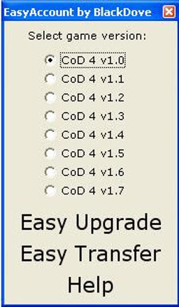 UPDATED CoD4 EasyAccount For All Version Rar