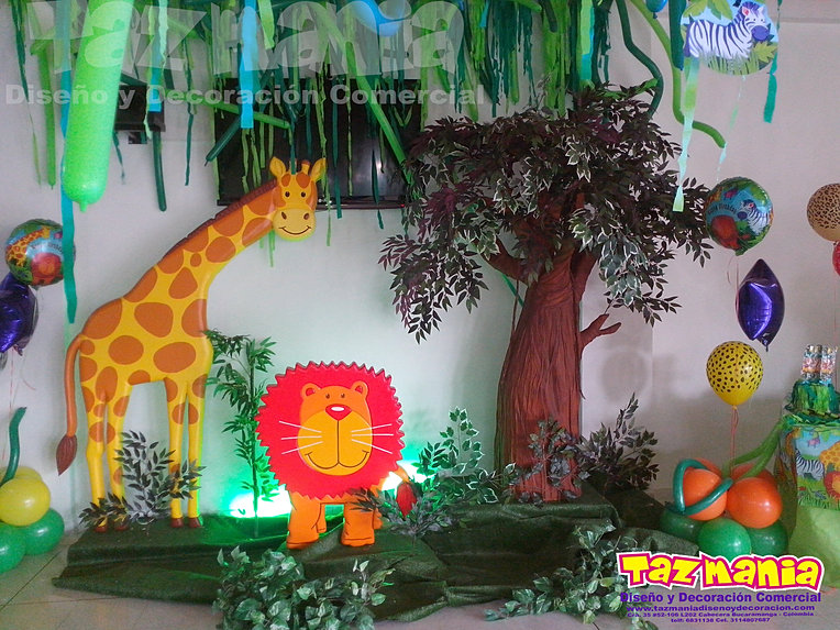Imagen decoración safari de infantiles - Imagui