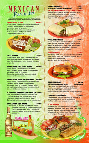 Fiesta Garibaldi MENU Fiesta Garibaldi