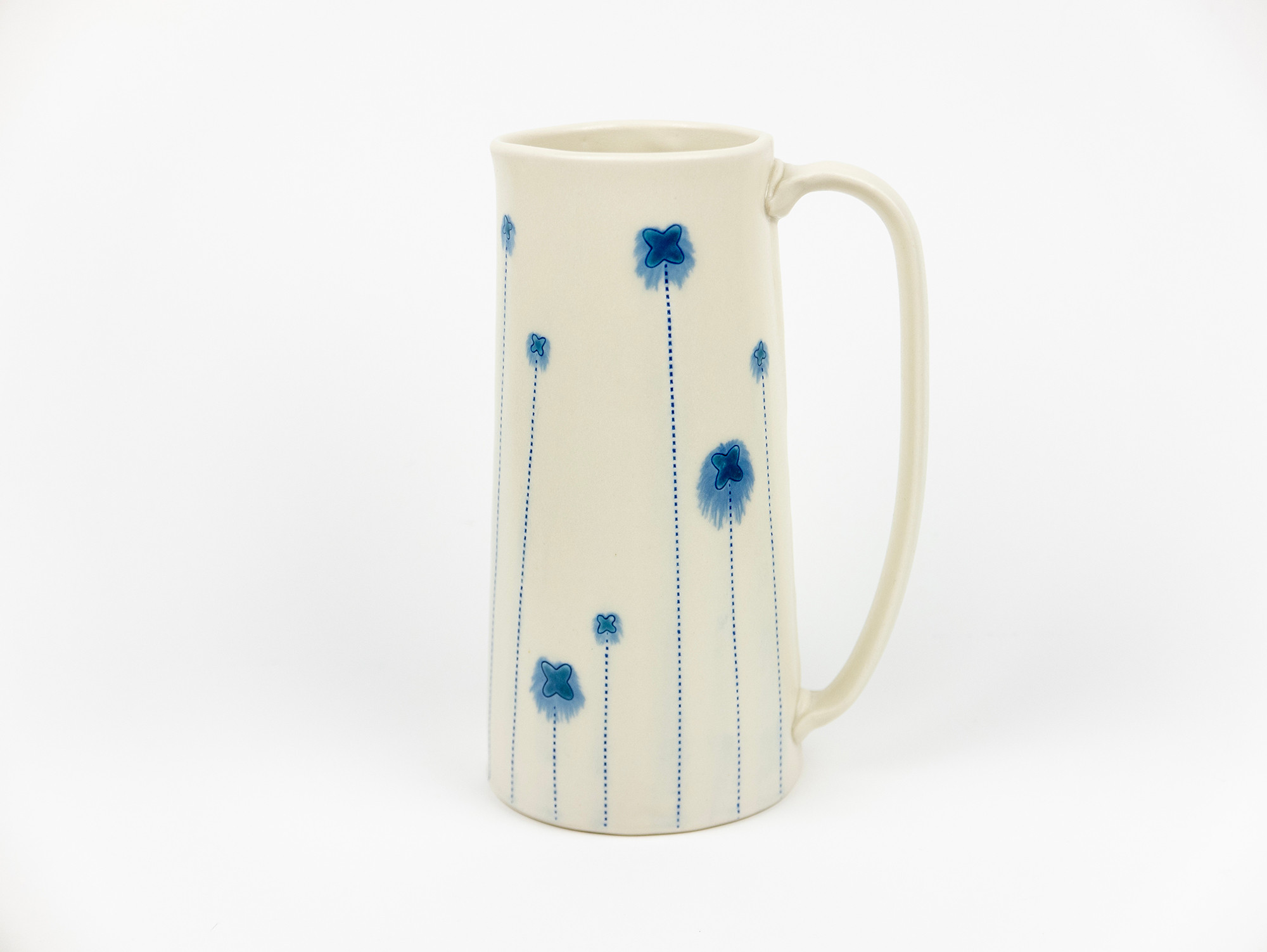 Blue Flower Pitcher | LexArt