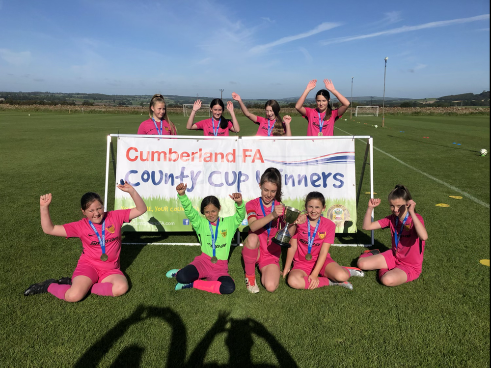 U12 Girls Make History With County Cup Final Win!