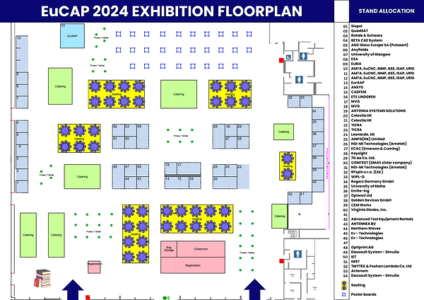 Floorplan | EuCAP 2024