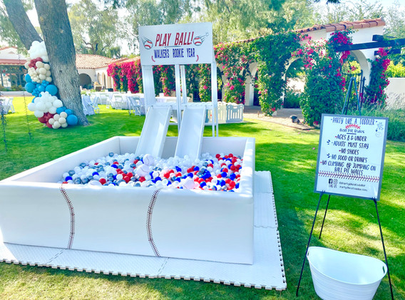 XL Ball Pit & Slides | Party Like A Toddler