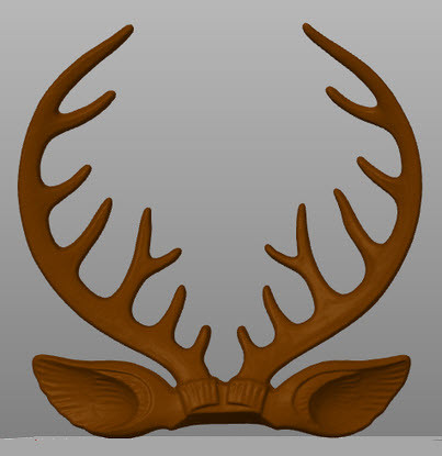 Poloron Factory Replica Reindeer Antlers | Blowmolds.com by GnK ...