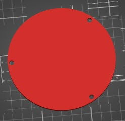 Medium Flat Plate - Covers 3 inch Hole | GnK Collectibles