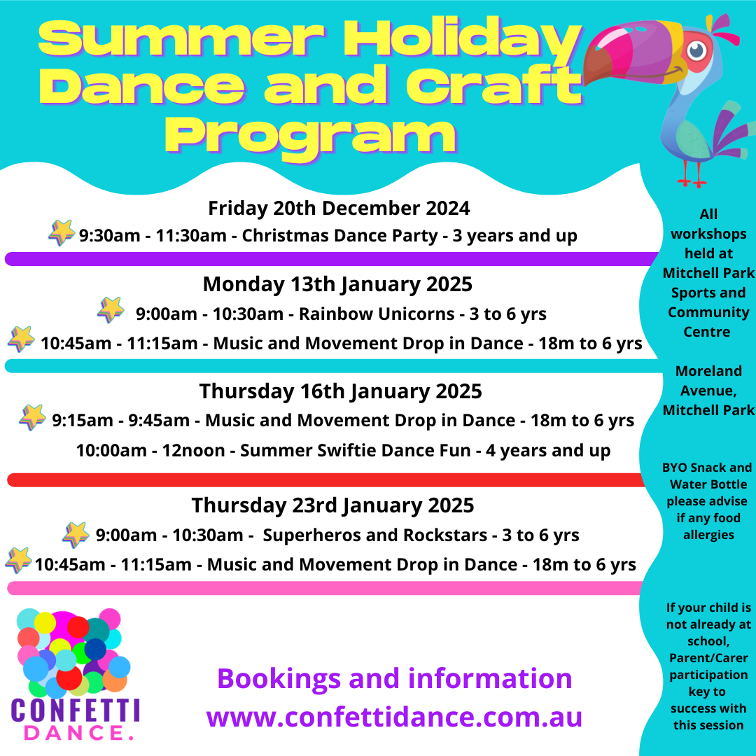 Summer Holiday Program 24/25