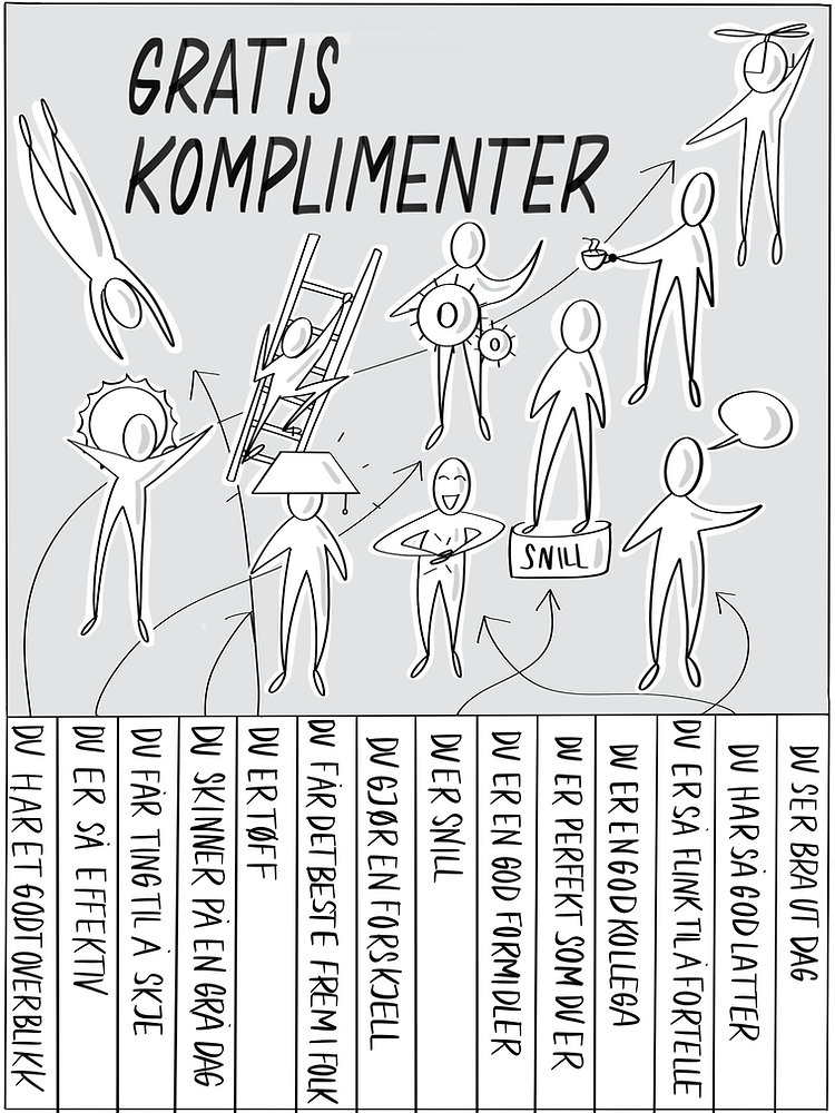Gled en kollega - gi et kompliment