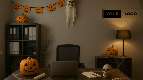 Scary Background | Virtual Office