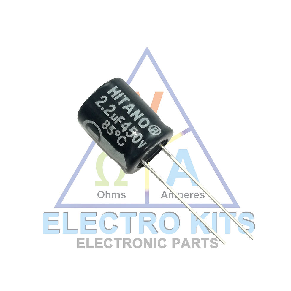 2.2uF 450V- Electrolytic Capacitor | Electro Kits