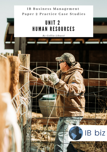 Unit 2 Human Resources Case Study Pack | Mysite