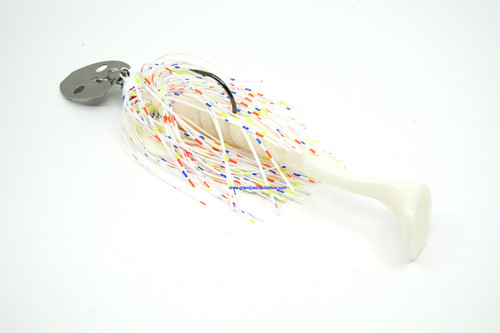 Wonder Bread - Skirted Bladed Arky Jig with Paddle Tail | Grandpa's ...