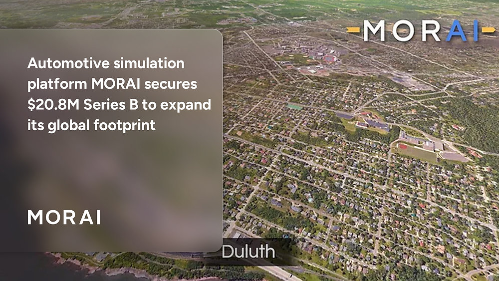 Automotive simulation platform MORAI secures $20.8M Series B to expand its global footprint