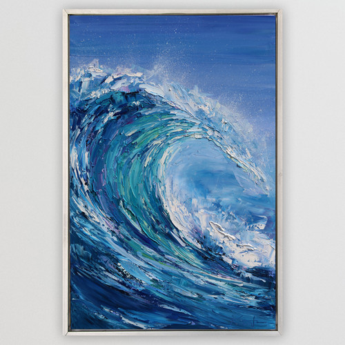 Barrel Wave, 36"x24" | kristaschumacherart