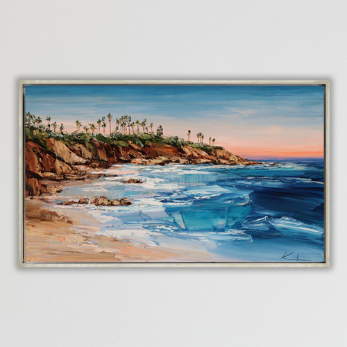 Walks to Windansea, 30"x48" | kristaschumacherart