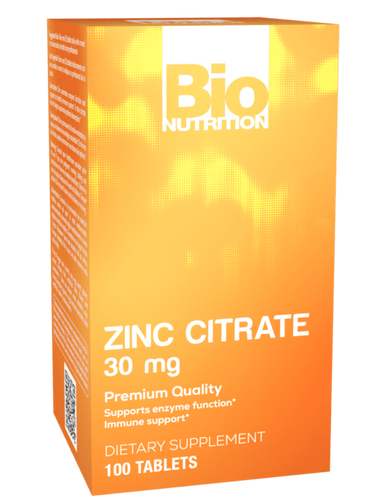 Zinc Citrate 30mg - 100 Tablets | Panacea Health