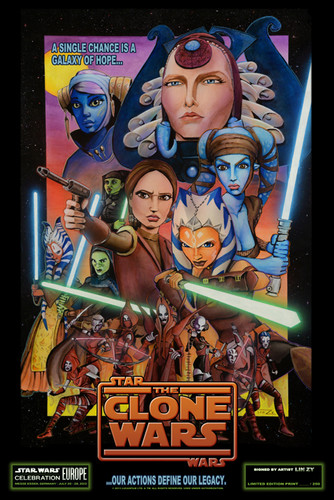 Clone Wars Print | Lin Zy