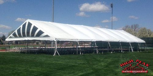 Sunburst Gable End Large | Highpeak {Tent, Stage, Chair, table, Linens ...