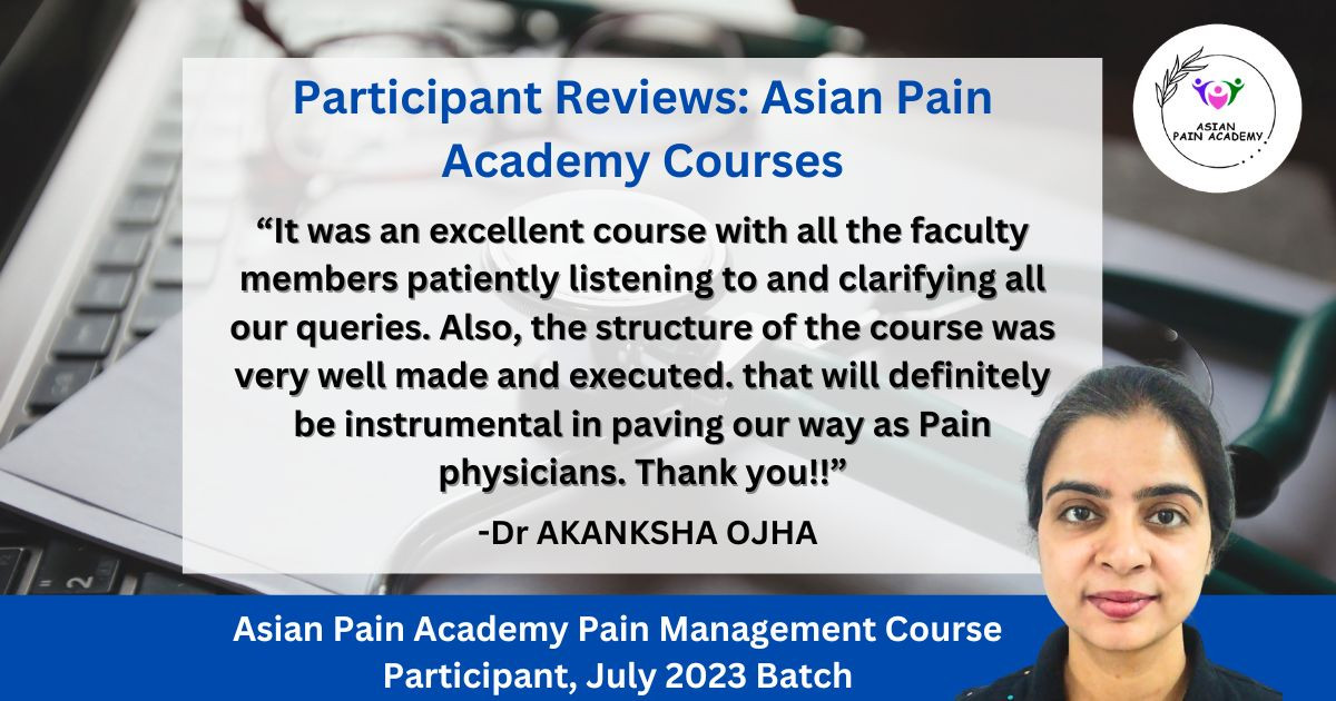 Empowering Pain Physicians: A Stellar Pain Management Fellowship Course ...