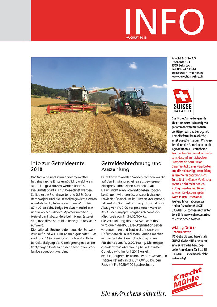 Knecht Info August 2018
