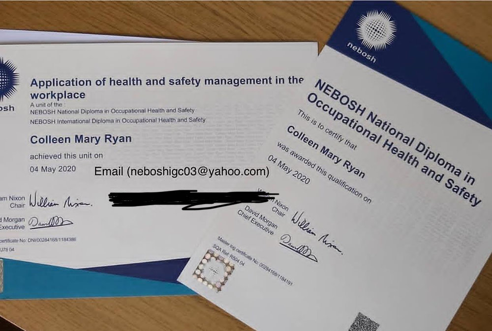 Obtain Original NEBOSH Diploma | neboshonline Obtain Original NEBOSH Diploma | neboshonline