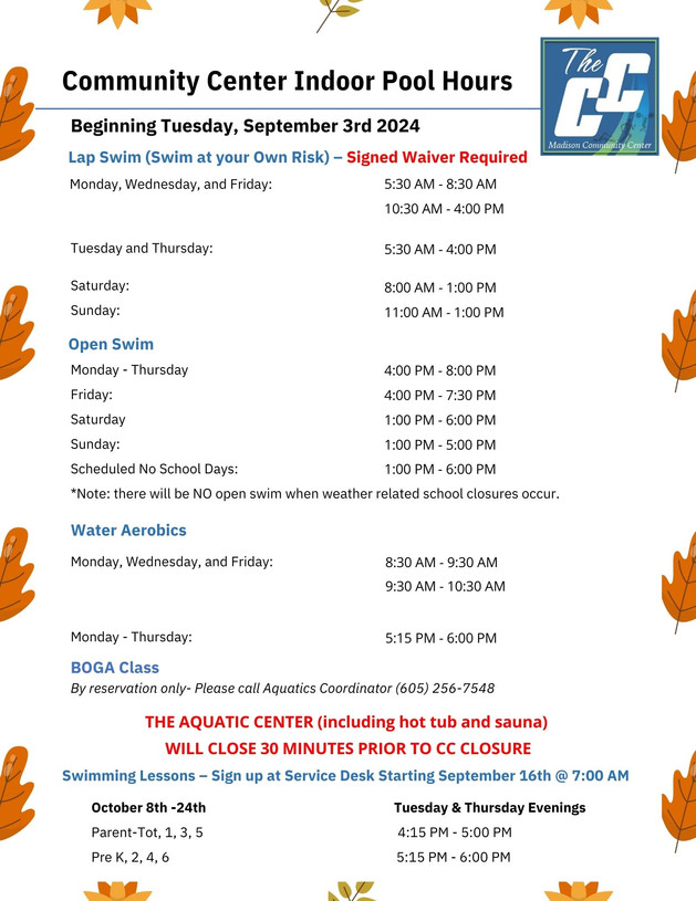 Madison, SD Community Center