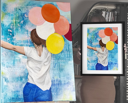 Affiche "Rester debout" | Nybé