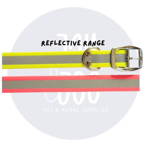 Large/XL Reflective Collars | Jay & Joe