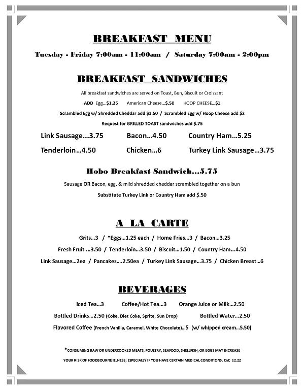 Breakfast | Chew N Chat Cafe | United States