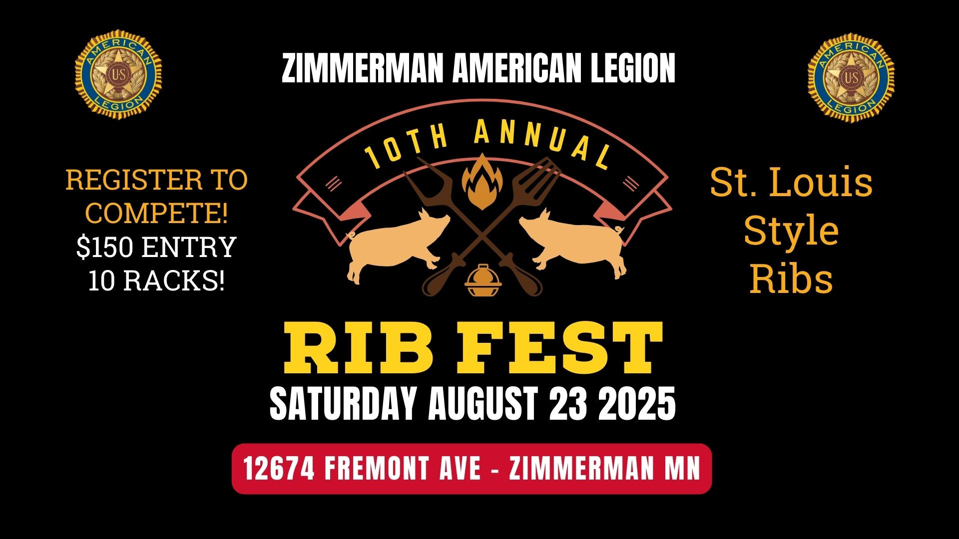 Rib Fest | Zimmerman Legion