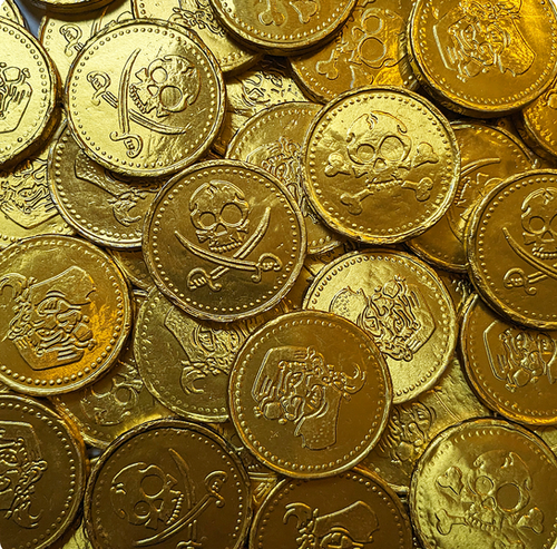 Milk Chocolate Pirate Gold Coins | Piñata Pantry