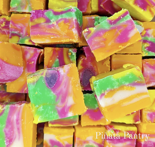 Jelly Bean Fruit Blast Fudge by The Fudge Factory | Piñata Pantry