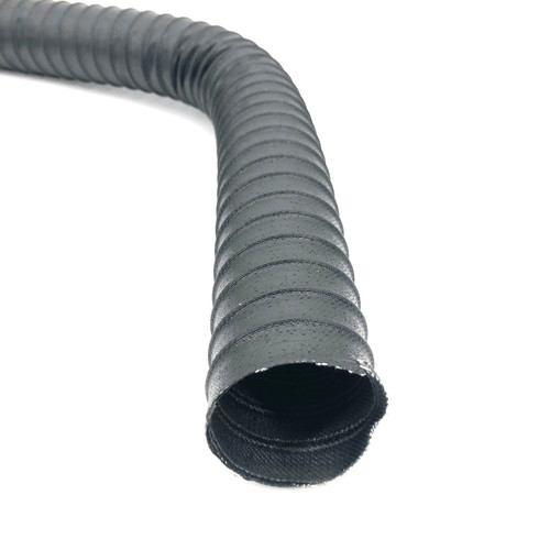 Hopper Vent Hose, 4", Conductive, Antistatic | First In Finishing | 6157