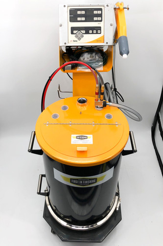 Refurbished, Gema™ OptiFlex® Hopper Feed Manual Powder Coating System ...