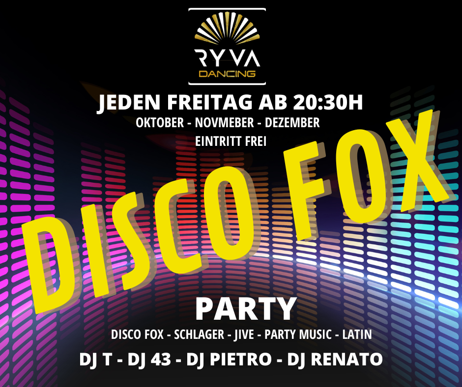 Disco Fox Party mit DJ "T" | ecken