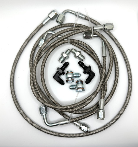 Stainless Braided Brake Lines (ABS-to-Caliper)(04-07 CTS-V) | StanceCo.jp