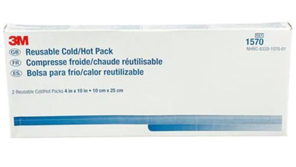 3M™ Reusable Cold/Hot Pack, 1570, 2/Carton 10 Cartons/Case | website