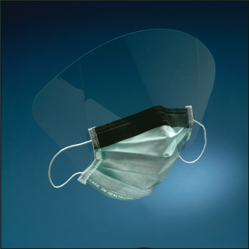 3M™ High Fluid Resistant Procedure Mask with Face Shield 1840FS | website