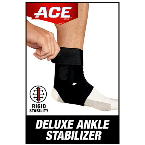 ACE™ Ankle Brace w/Stabilizer 209605, Adjustable | website