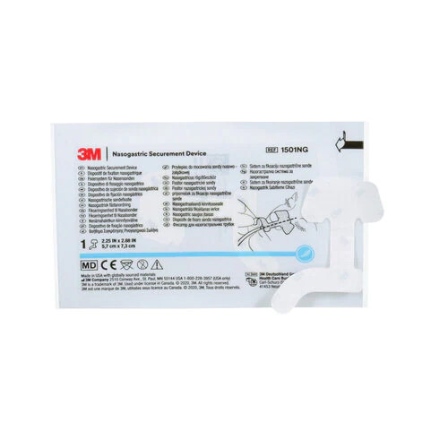 3M™ Nasogastric Securement Device, 1501NG, 50 Each/Carton, 4 Cartons ...