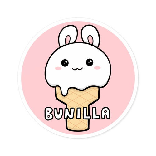 Bunilla Sticker | Pastel Donut Shop
