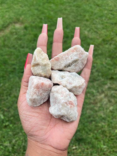 Sunstone Untumbled Stone | Sunflowers N Sage