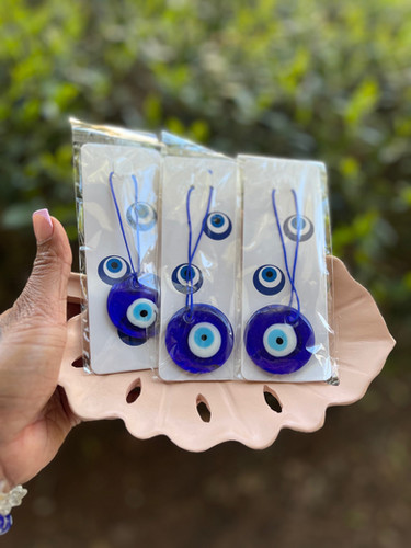 Evil Eye wall hanging 60mm | Sunflowers N Sage