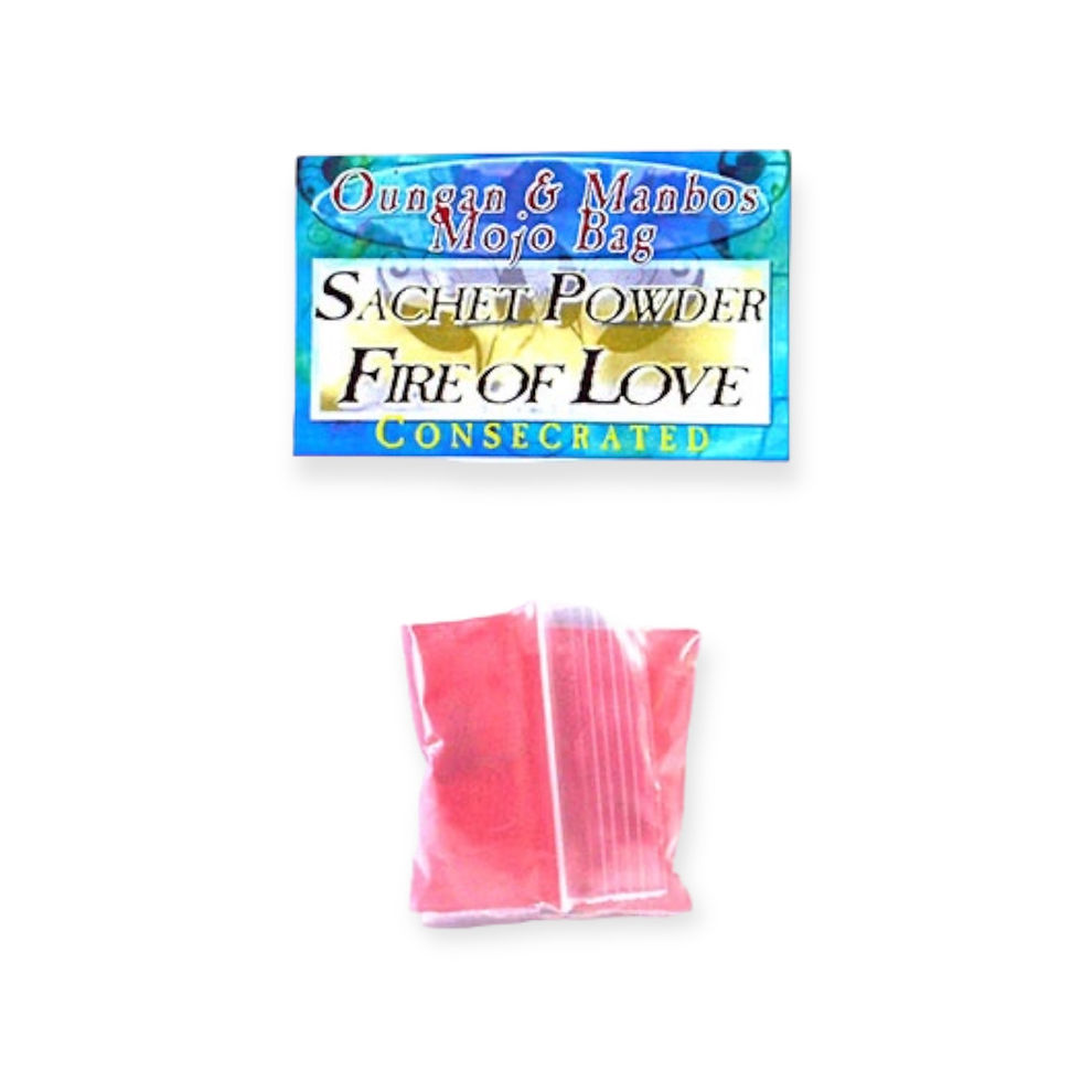 Fire Of Love Sachet Powder | Sunflowers N Sage